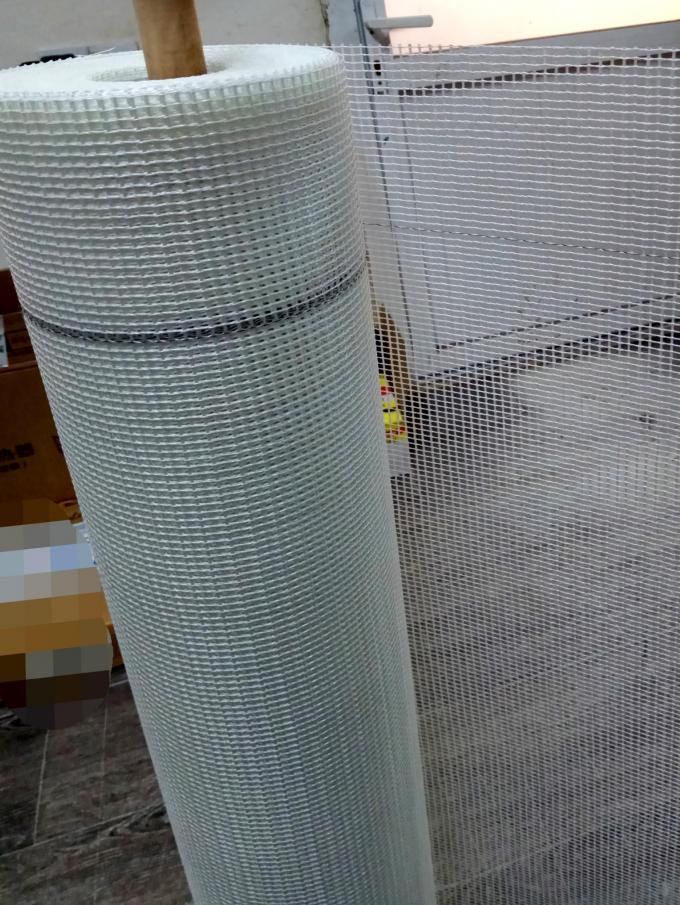 Wall Alkali Resistant Fiberglass Mesh Colorful Fiberglass Mesh