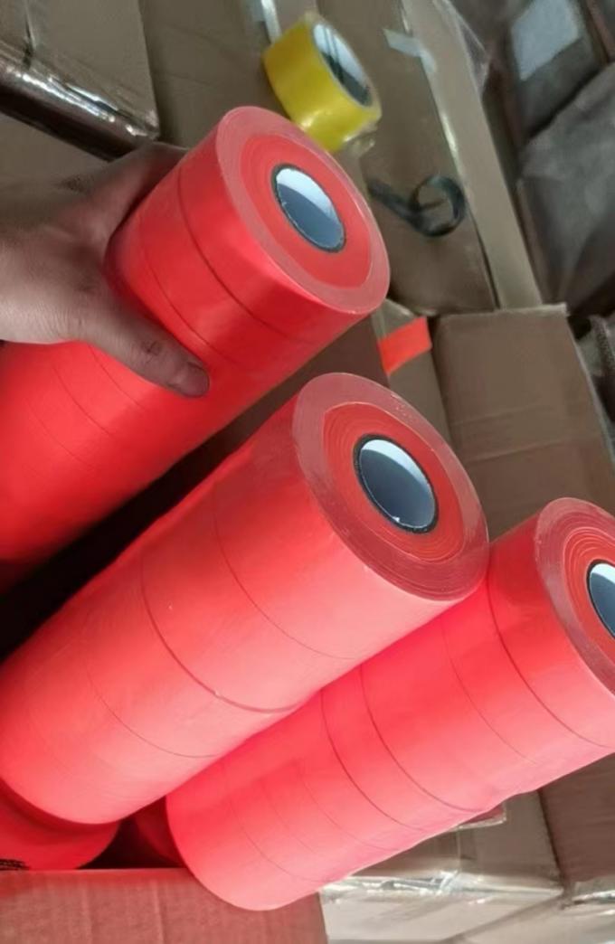 PE Pvc Marking Tape Plastic Binding Band Narrow Plastic Membrane Band